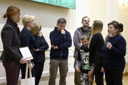 Little Boy Vyshyvanka Pictured During Meeting Editorial Stock Photo ...