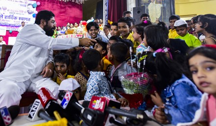 Maharashtra Chief Minister Eknath Shinde During Editorial Stock Photo ...