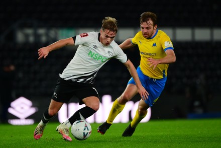 Liam Thompson Derby County Battles Ball Editorial Stock Photo - Stock ...