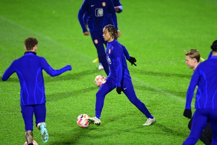 Xavi Simons Holland During Training Session Editorial Stock Photo ...