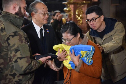 Mother Tseng Shengguang Who Killed By Editorial Stock Photo - Stock ...