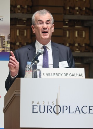 Bank France Governor Francois Villeroy De Editorial Stock Photo - Stock ...