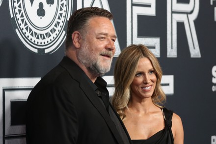 Russell Crowe Britney Theriot Editorial Stock Photo - Stock Image ...