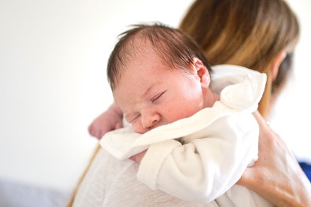Illustration Picture Shows Baby Just Born Editorial Stock Photo - Stock ...