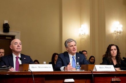 Homeland Security Secretary Alejandro Mayorkas L Editorial Stock Photo ...