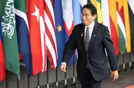 Prime Minister Japan Fumio Kishida Presidents Editorial Stock Photo ...