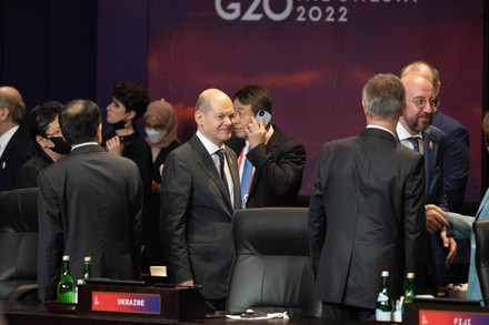 Chancellor Germany Olaf Scholz Presidents Heads Editorial Stock Photo ...