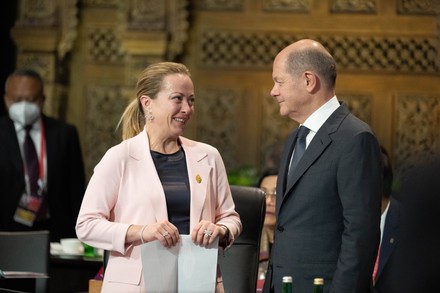 Prime Minister Italy Giorgia Meloni Chancellor Editorial Stock Photo ...