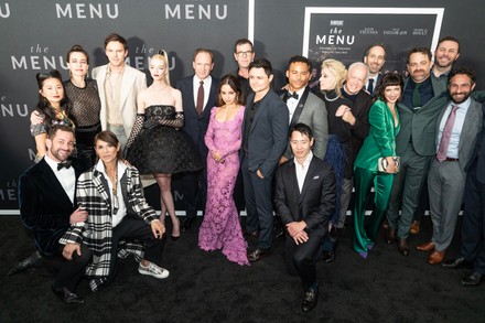 Cast Crew Attend Premiere Menu Movie Editorial Stock Photo - Stock ...