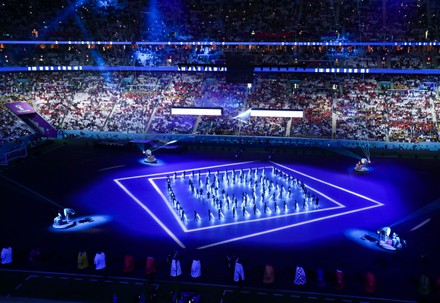 Qatari Singer Dana Performs Fifa World Editorial Stock Photo - Stock ...