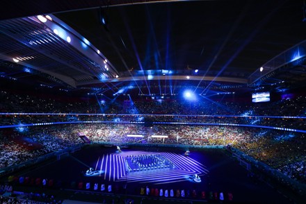 Qatari Singer Dana Performs Fifa World Editorial Stock Photo - Stock ...