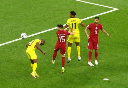 Qatar Goalkeeper Saad Alsheeb Brings Down Editorial Stock Photo - Stock ...
