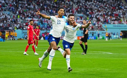 Jude Bellingham England Celebrates Scoring Opening Editorial Stock ...
