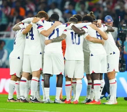 Usa Team Huddle Before Start Match Editorial Stock Photo - Stock Image ...