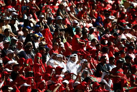 Morocco Fans Stands Editorial Stock Photo - Stock Image | Shutterstock