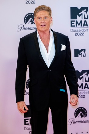David Hasselhoff Attending 2022 Mtv Emas Editorial Stock Photo - Stock ...