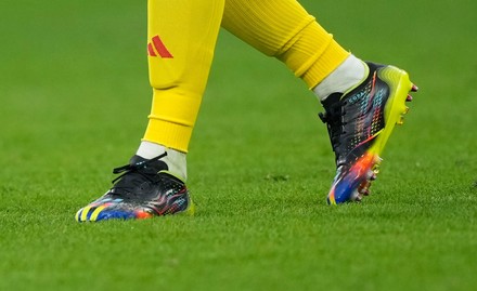 Boot Detail Goalkeeper Manuel Neuer Germany Editorial Stock Photo ...