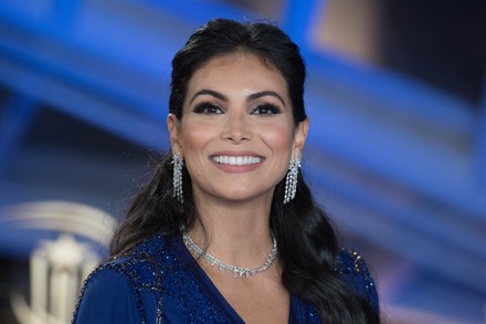 Zineb Obeid Attending Mediterranean Fever Premiere Editorial Stock ...