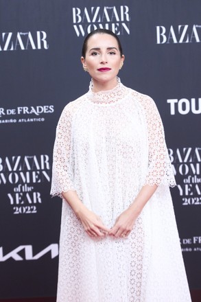 Iera Paperlight Attends Harpers Bazaar Wioman Editorial Stock Photo ...
