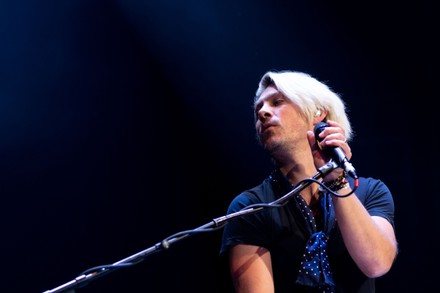 Taylor Hanson Hanson Band Performing During Editorial Stock Photo ...