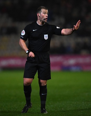 Referee Anthony Backhouse Editorial Stock Photo - Stock Image ...