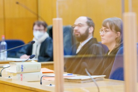 Lr Prosecutors Sinan Akdogan Patricia Neudeck Editorial Stock Photo ...