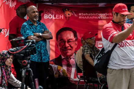 Poster Malaysias Opposition Leader Anwar Ibrahim Editorial Stock Photo ...
