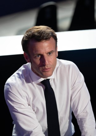 Emmanuel Macron French President Emmanuel Macron Editorial Stock Photo ...