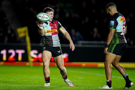 Caden Murley Harlequins Celebrates Fans After Editorial Stock Photo ...