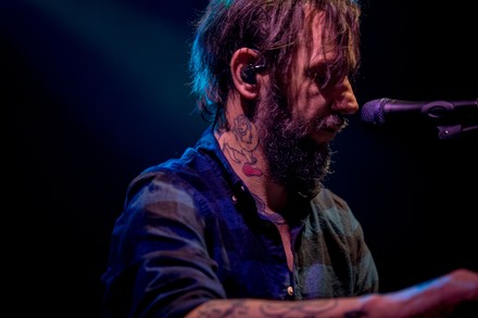 Seattle Group Pillar Indie Rock Concert Editorial Stock Photo - Stock ...
