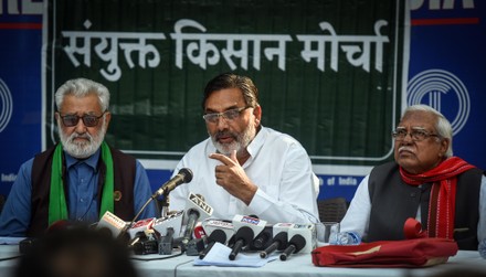 Samyukt Kisan Morcha Skm Leaders Dr Editorial Stock Photo - Stock Image ...