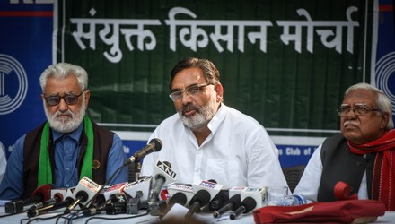 Samyukt Kisan Morcha Skm Leaders Dr Editorial Stock Photo - Stock Image ...