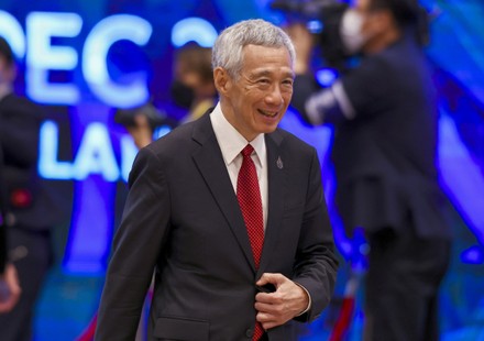 Singapores Prime Minister Lee Hsien Loong Editorial Stock Photo - Stock ...