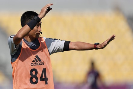 Chinese Referee Ma Ning Awaits Practice Editorial Stock Photo - Stock ...