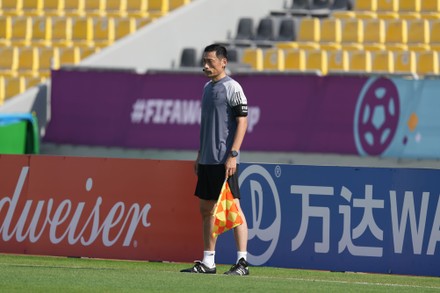 Chinese Referee Shi Xiang Attends Practice Editorial Stock Photo ...