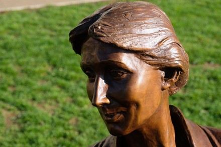 New Statue Writer Virginia Woolf On Editorial Stock Photo - Stock Image ...