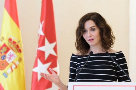 President Community Madrid Isabel Ayuso Receives Editorial Stock Photo ...