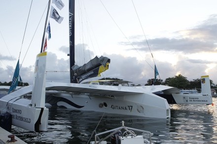 Technical Details Maxi Trimaran Gitana 17 Editorial Stock Photo - Stock ...