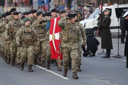 Danish Army Servicemen Participate Traditional Military Editorial Stock ...
