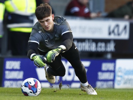 Plymouth Argyle Keeper Michael Cooper During Editorial Stock Photo ...