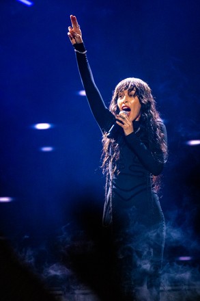 Loreen Performing During Great Eurovision Song Editorial Stock Photo ...