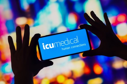 This Photo Illustration Icu Medical Logo Editorial Stock Photo - Stock ...