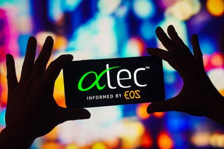 This Photo Illustration Atec Spine Logo Editorial Stock Photo - Stock ...