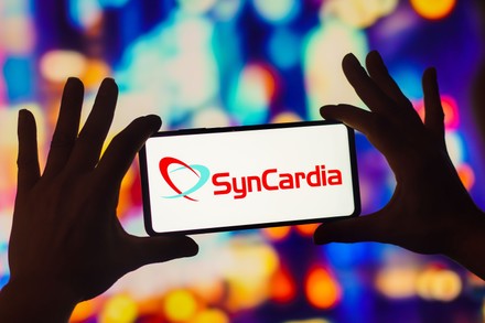 This Photo Illustration Syncardia Systems Logo Editorial Stock Photo ...