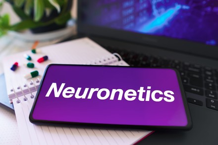 This Photo Illustration Neuronetics Logo Displayed Editorial Stock ...