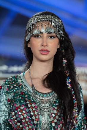 Sofia Saidi Attending Swimmer Premiere During Editorial Stock Photo ...