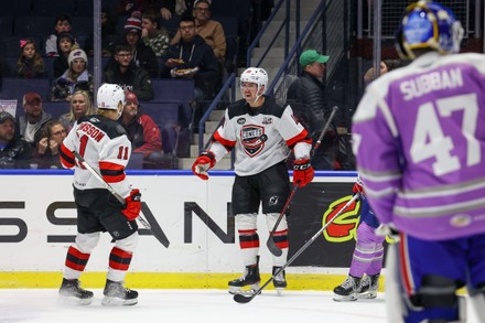 Utica Comets Forward Jack Dugan 10 Editorial Stock Photo - Stock Image ...
