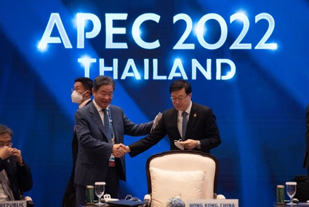 View Inside Meeting Room Apec Economic Editorial Stock Photo - Stock ...