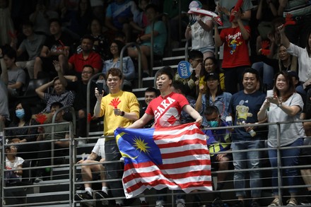 Malaysian Fans Celebrate After Ong Yew Editorial Stock Photo - Stock ...