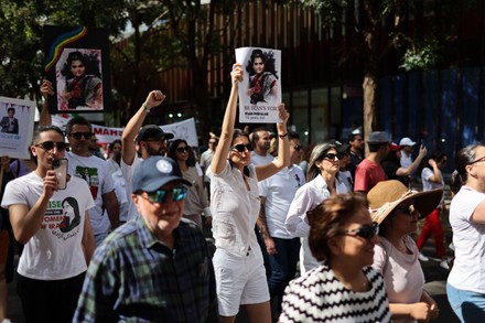 Protesters Gather Jacaranda Square During Rally Editorial Stock Photo ...